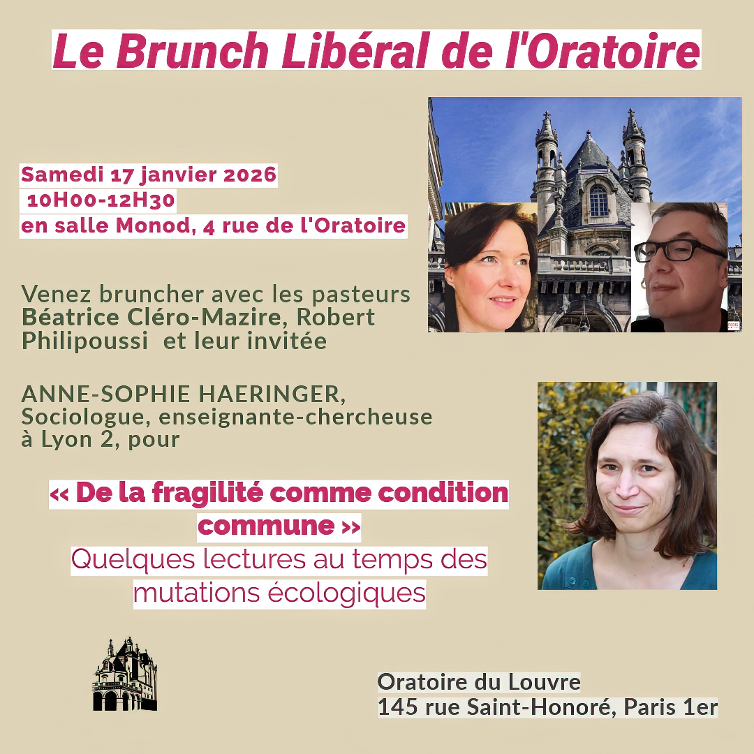 Le Brunch Libéral – DE LA FRAGILITÉ COMME CONDITION COMMUNE